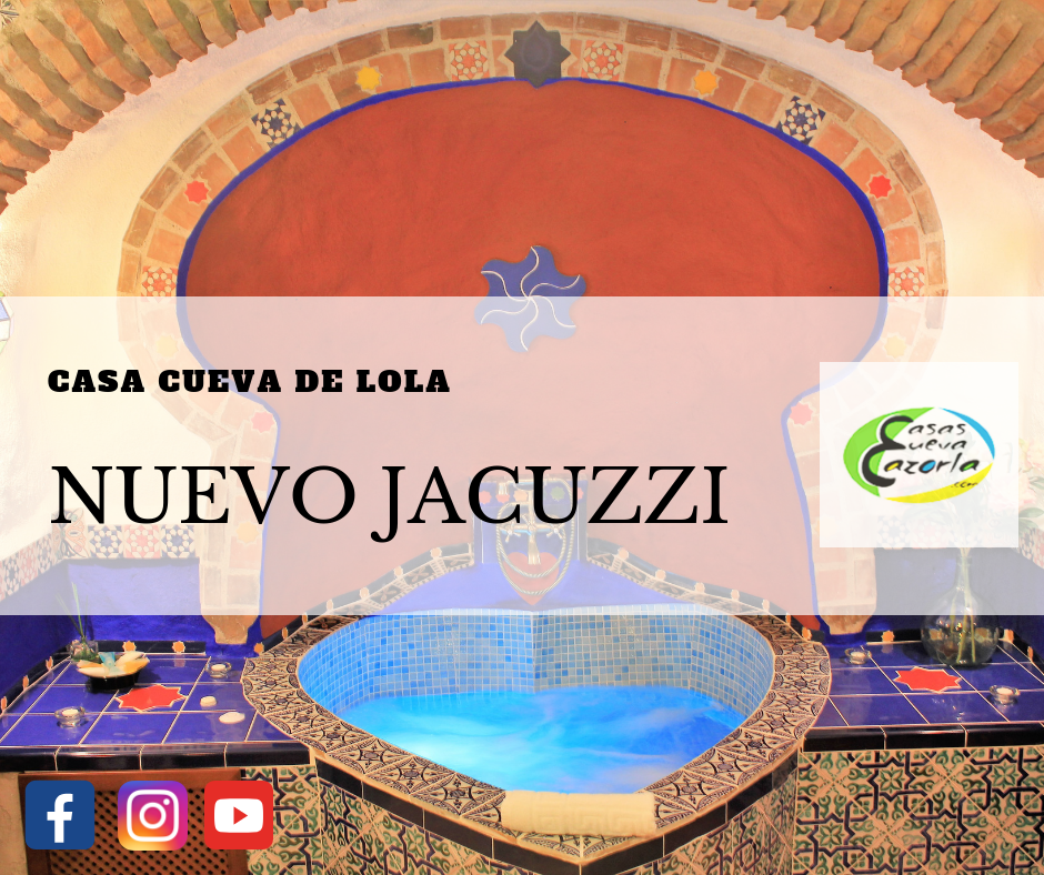 Casa Cueva de Lola, nuevo jacuzzi - Casas Cueva Cazorla