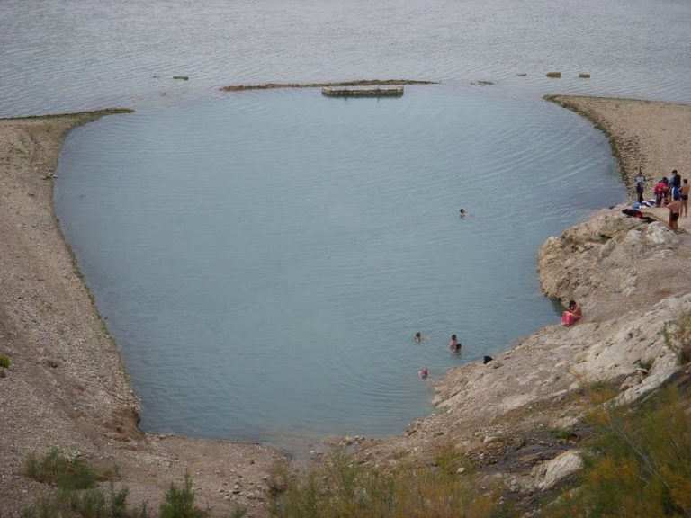 Baños de Zújar, aguas termales en otoño - Casas Cueva Cazorla